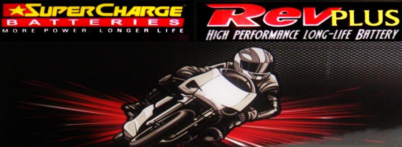 SUPERCHARGE RevPlus SB12AL-A Motorcycle Battery - Comet Battery Service